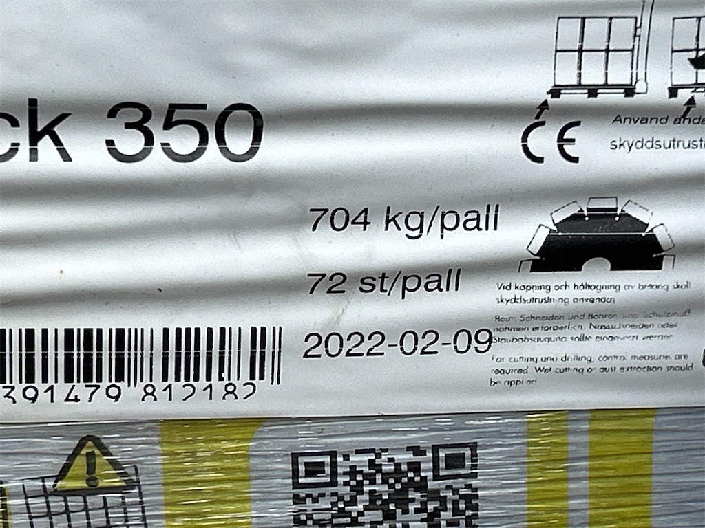 Leca balkblock 350 - Weber | Blinto auktioner