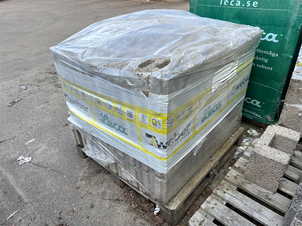 Leca block fin 95 - Weber | Blinto auktioner