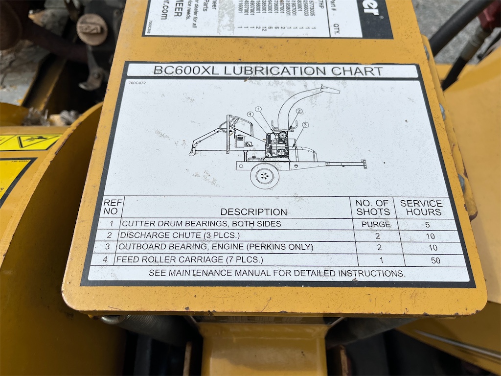 Flismaskin - VERMEER BC600XL | Blinto auktioner