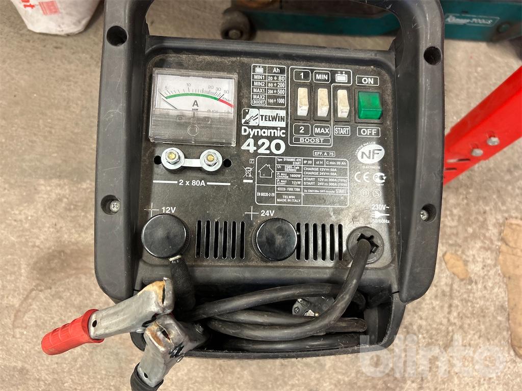 Batteriladdare - Telwin Dynamic 420 | Blinto auktioner