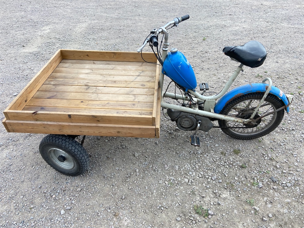 Flakmoped - Puch Packy | Blinto auktioner