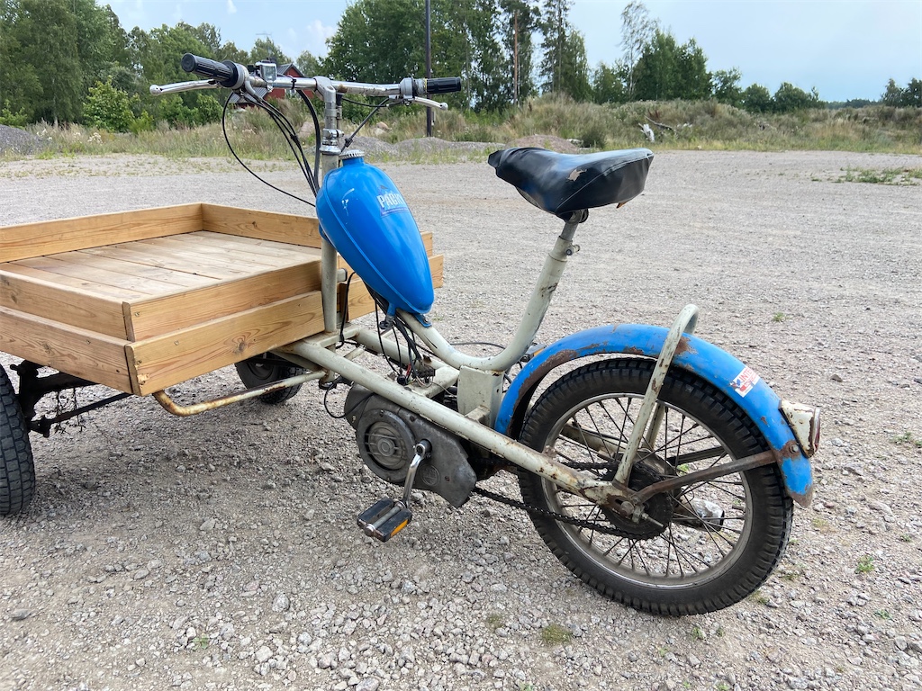 Flakmoped - Puch Packy | Blinto auktioner