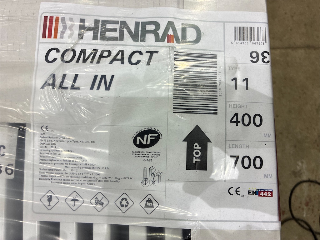 Element 17st - Henrad Compact All In ECB1 21-400-700 | Blinto auktioner
