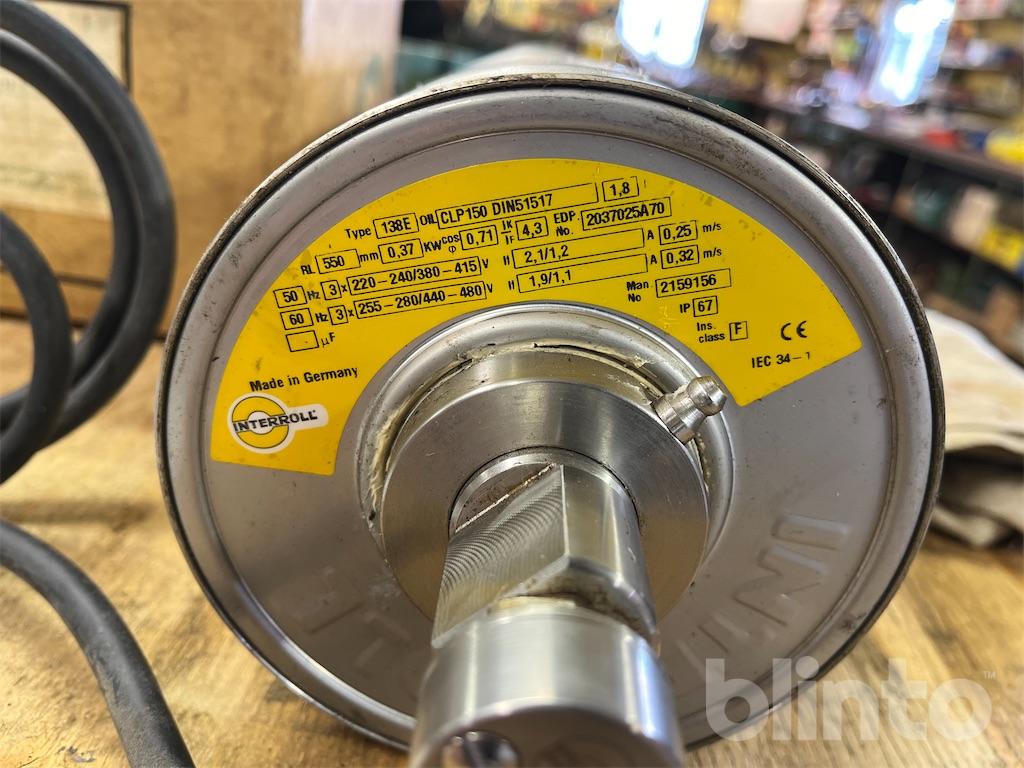 Elektrisk Drivrulle - Interroll 138E | Blinto auktioner