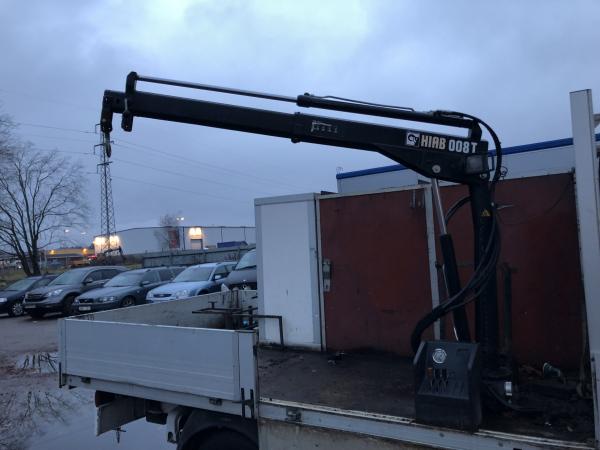 Teleskopskran - Hiab 008 T | Blinto auktioner