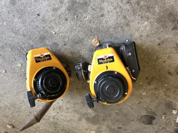 Motorer - Robin EC10, 2st motorer, gräsklippare/gocart | Blinto auktioner