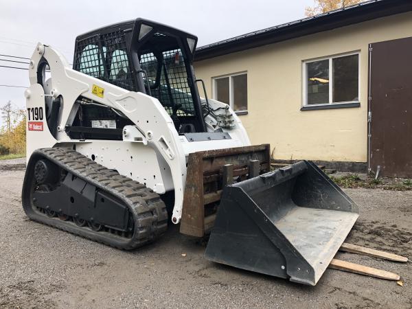 Kompaktlastare - BOBCAT T190 Turbo High Flow | Blinto auktioner