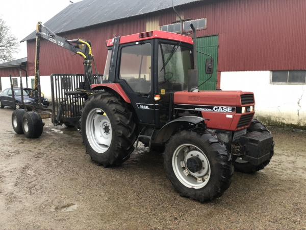 Case 585XL/Moheda - Case 585XL med Moheda 2.55 | Blinto auktioner