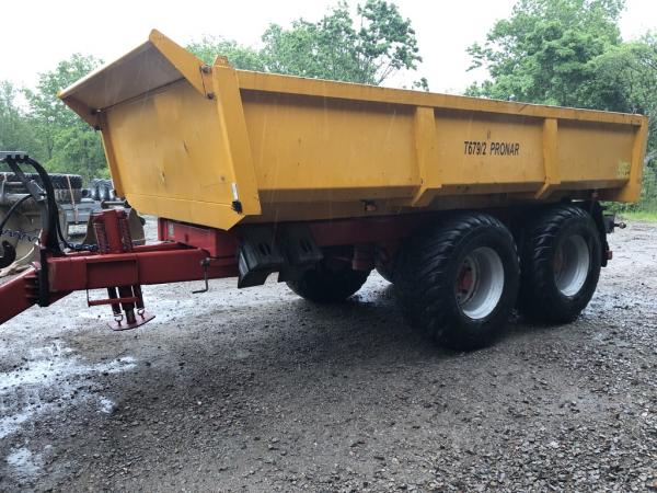 Dumpervagn - Pronar T679/2 | Blinto auktioner