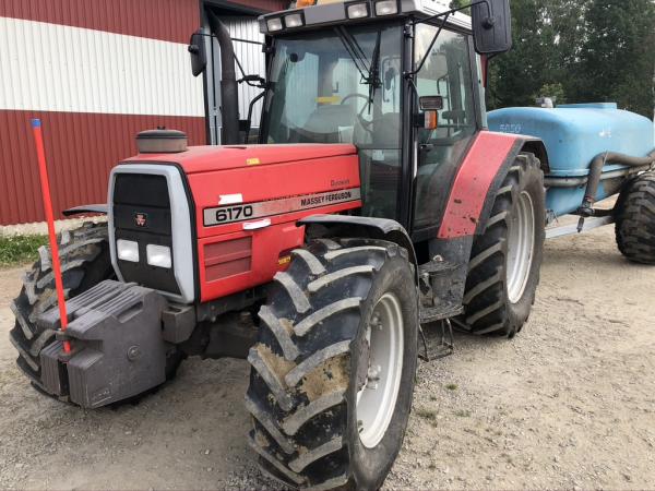 Traktor MF 6170 - Massey-Ferguson 6170 Dynashift | Blinto auktioner