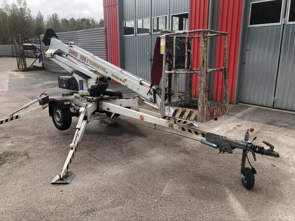 Släpvagnslift - Dino 105T Skylift | Blinto auktioner