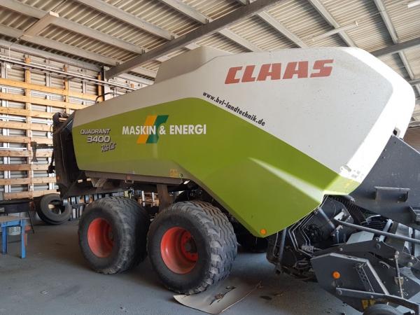 Fyrkantspress - Claas Quadrant 3400 RCT | Blinto auktioner