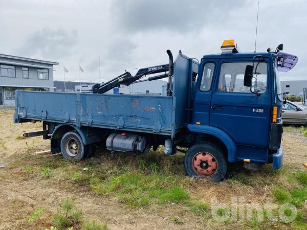 Lastbil med Kran - Volvo F408 4x2 | Blinto auktioner