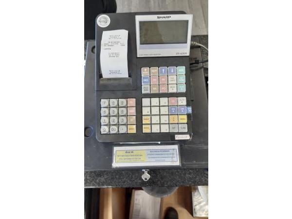 Kassaapparat - SHARP ER-A280N | Blinto auktioner