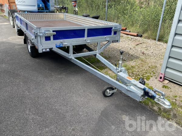 Högbyggd släp - Nordic Blue Line 1350 / Oanvänd högbygd trailer ...