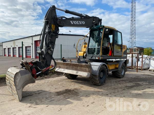 Hjulgrävare - Volvo EW 160C 2008 | Blinto auktioner