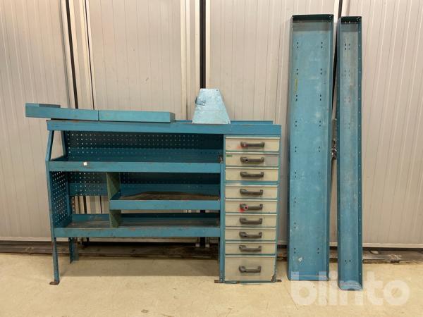 HH Modulsystem - Modulsystem arbetsinredning bil | Blinto auktioner