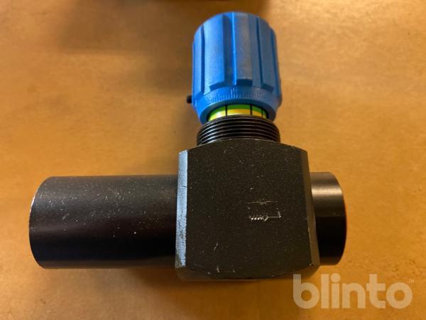 Hyrdraulikvetiler - Hydraulik stryp och stryp-backventiler | Blinto auktioner