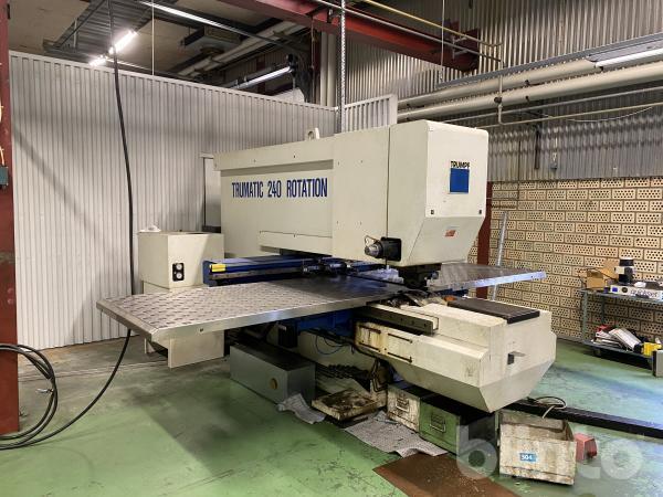 Stansmaskin - Trumpf Trumatic 240 rotation stans/nibblingsmaskin ...
