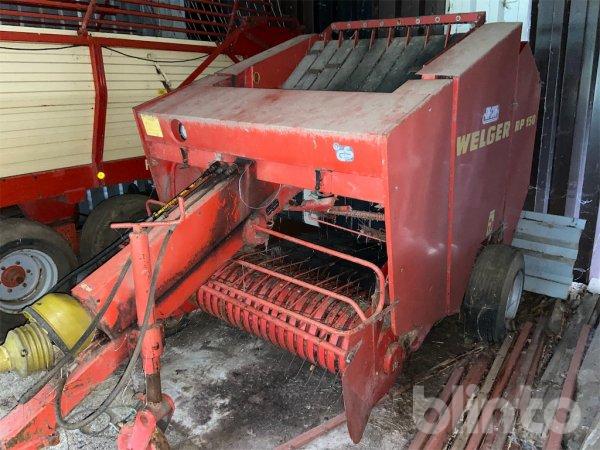 Rundbalspress - Welger RP 150 | Blinto auktioner