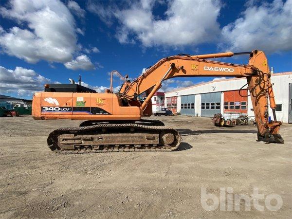 Grävmaskin - Daewoo 340 LCV | Blinto auktioner