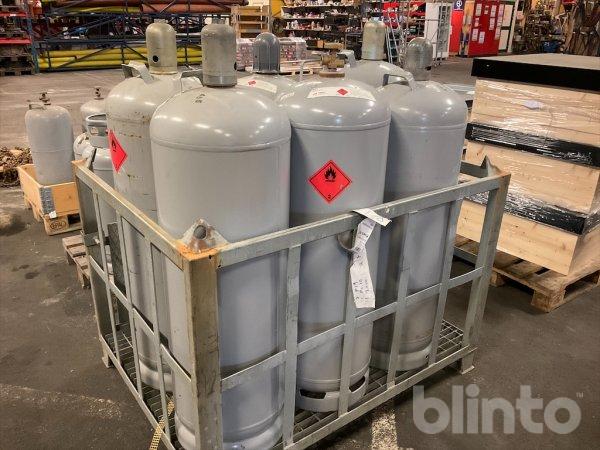 Gasolflaskor - AGA P45 | Blinto auktioner