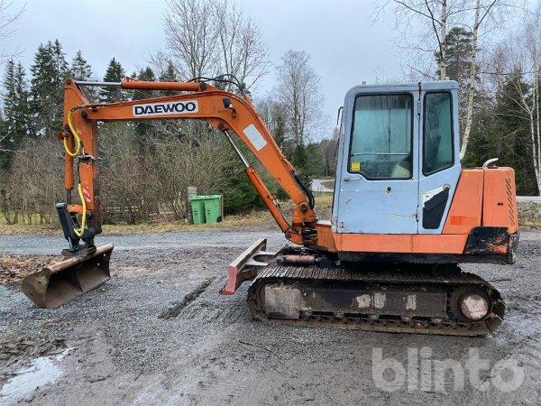 Bandgrävare - Daewoo DH50 | Blinto auktioner