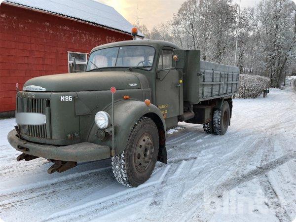 Millitärlastbil - Volvo N86 | Blinto auktioner
