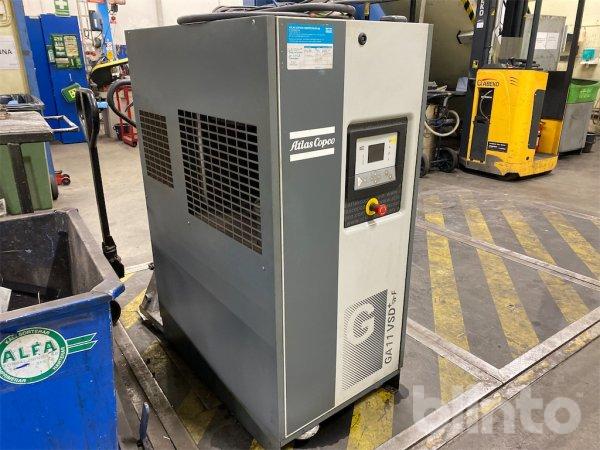 Skruvkompressor - Atlas Copco GA11VSD + FF samt trycktank | Blinto ...