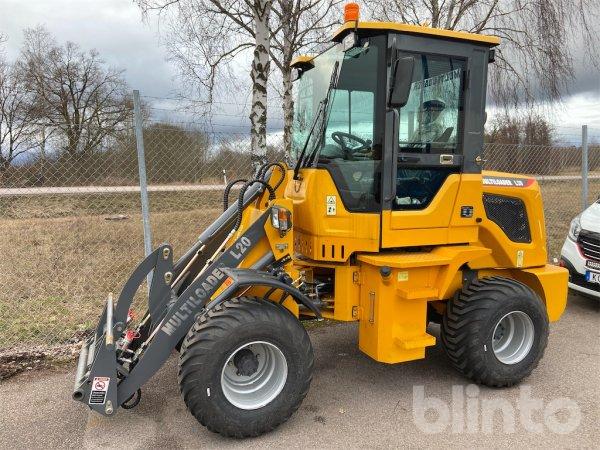 Hjullastare - Multiloader L20 | Blinto auktioner