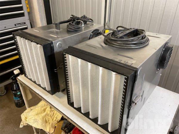 Luftrenare - Dustcontrol DC Aircube 500 2st | Blinto auktioner