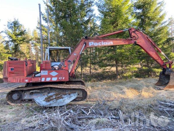 Bandgrävare - Poclain 81 CK | Blinto auktioner