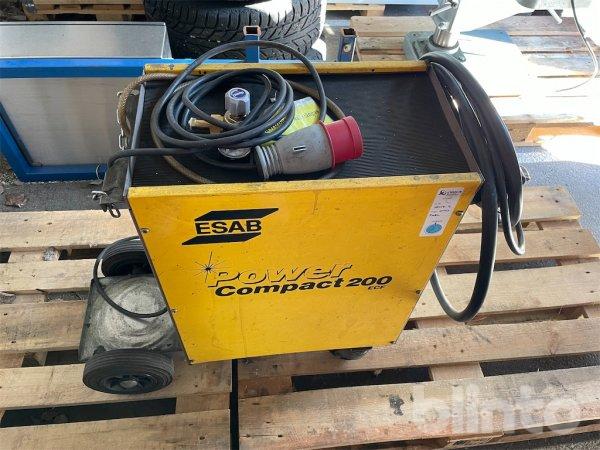 Migsvets - Esab Power Compact 200 | Blinto auktioner