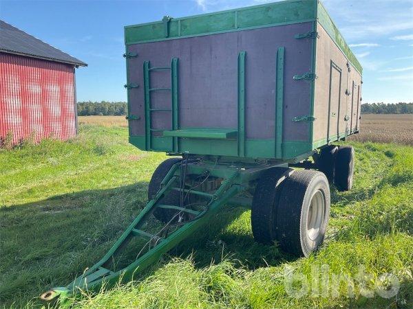 Spannmålsvagn - Två-axlad | Blinto auktioner