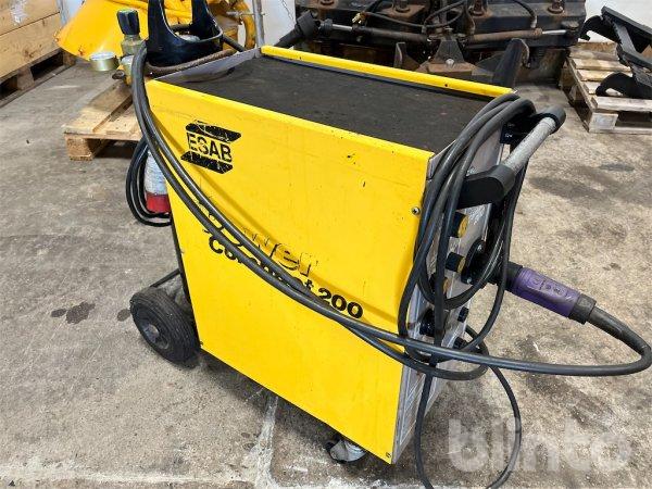 Migsvets - ESAB power compact 200 ECF | Blinto auktioner