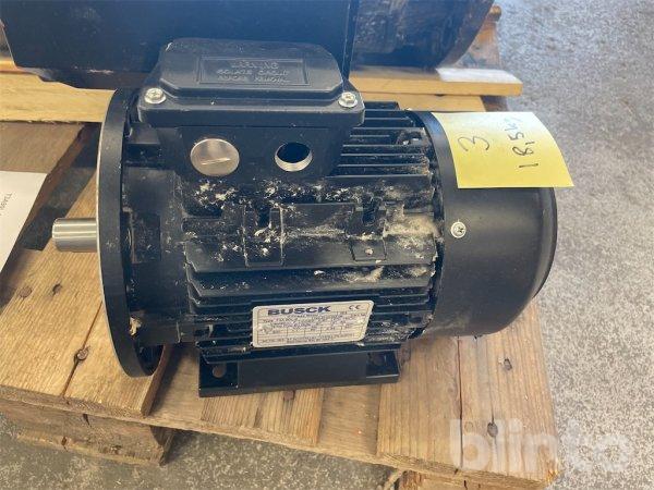 Elmotor 1,1 kW - Busck | Blinto auktioner
