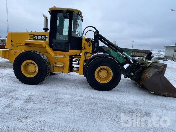 Hjullastare - JCB 426 HT med skopa | Blinto auktioner