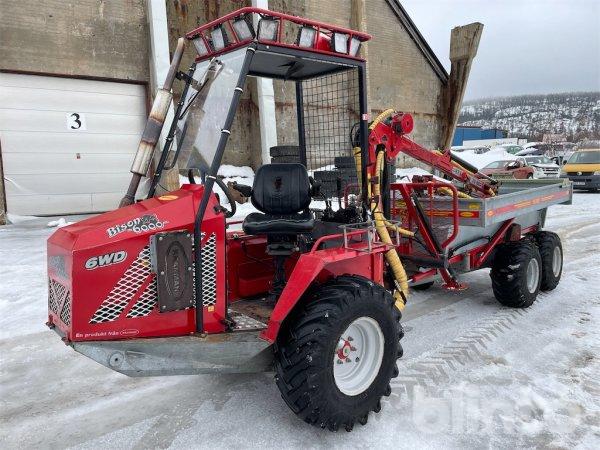 Skotare - Bison 6000 6 WD | Blinto auktioner