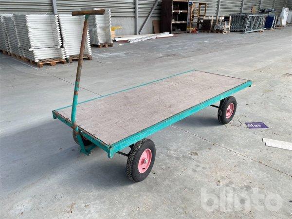 Transportvagn - 2.5x1 m | Blinto auktioner