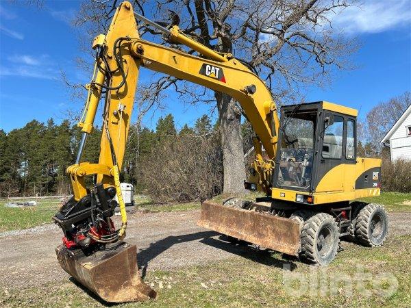 Hjulgrävare - Caterpillar 206 | Blinto auktioner