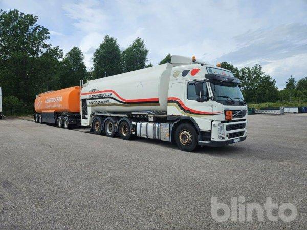 Tankbil med släp - VOLVO FM D13 8X4 | Blinto auktioner