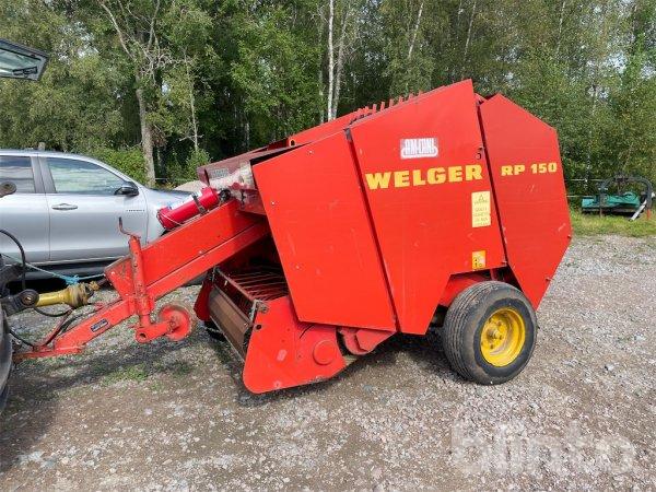 Rundbalspress - Welger RP150 | Blinto auktioner
