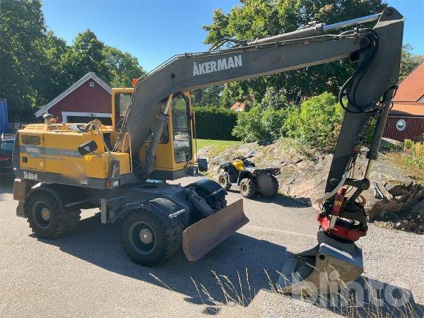 Hjulgrävare - Åkerman EW 150 C | Blinto auktioner