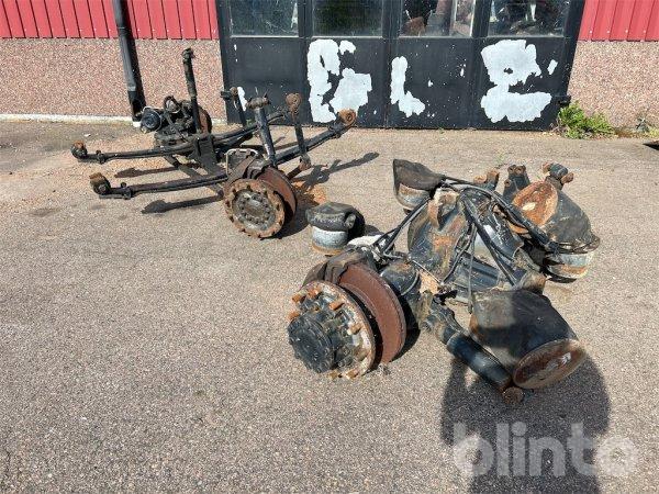 Axlar lastbil - MAN Euro 6 | Blinto auktioner