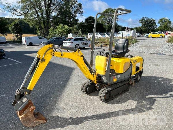 Minigrävare - Wacker Neusson 303 Dualpower / Inklusive elverk | Blinto ...