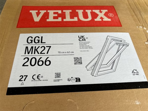 2 Takfönster - Velux / MK27 | Blinto auktioner