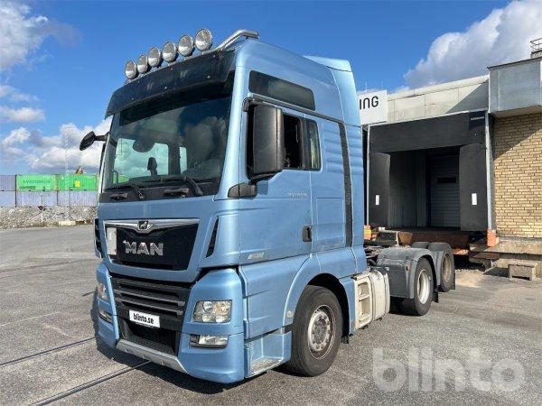 Lastbil - Dragbil / MAN TGX 28.580 / Nybesiktad färdskrivare | Blinto ...