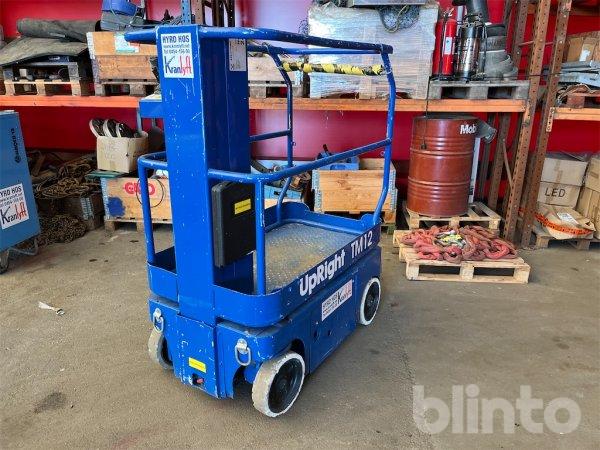 Pelarlyft - UpRight TM 12 | Blinto auktioner