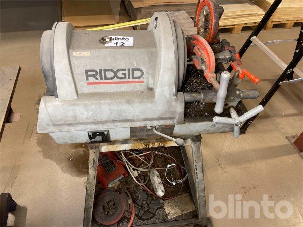 Gängmaskin #12 - RIDGID | Blinto auktioner