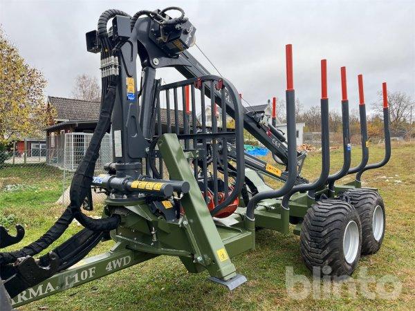 Skogsvagn 10 Ton - Farma T10F | Blinto auktioner